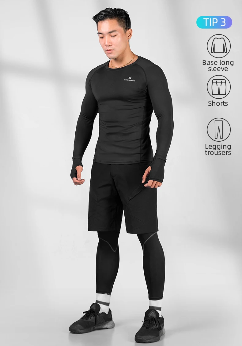 Rockbros 5 Piece Full Set Of Cycling Jerseys 2021 Men Tracksuit ...