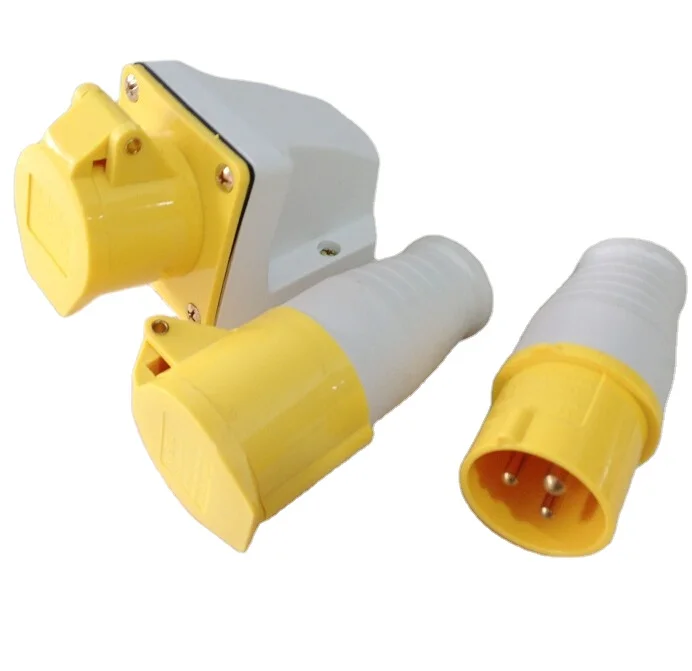 Various Industry Standard Plug Socket 110/120V AC 16A32a 4h Waterproof ...