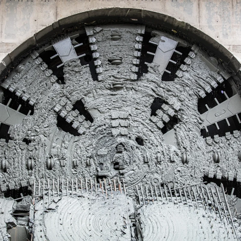Tuneladora Tbm Shield Driven Disc Cutter Double Edge Apply to ...