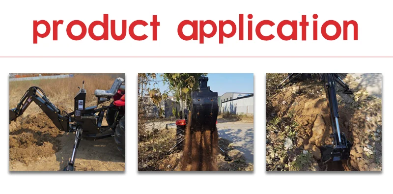 Small Tractor 3 Point Backhoe Attachment For 30hp 40hp 60hp Tractor ...