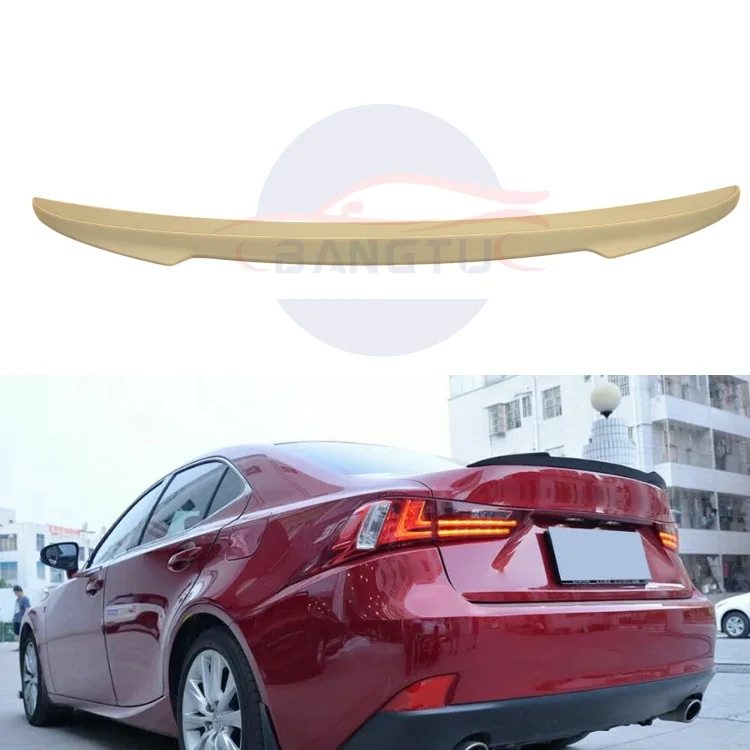 Car Spoiler for Lexus IS200t IS300 IS350 2013-2018 ABS Plastic Material ...