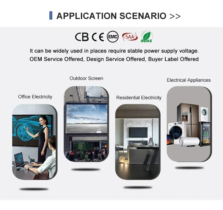 5kva Single Phase Servo Avr 220v Voltage Regulator Voltage Stabilizers ...