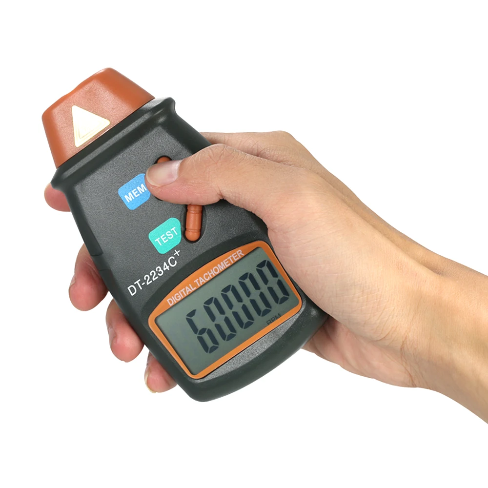 DT-2234C+ Digital Tachometer - Precise Non-Contact Speed Measurement
