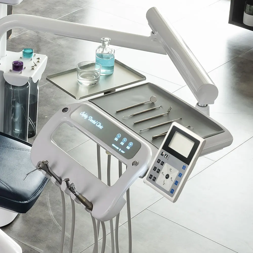 Alibaba.com: SAFETY 2022 Dental Chair Unit with LED sensor lamp, touch ...