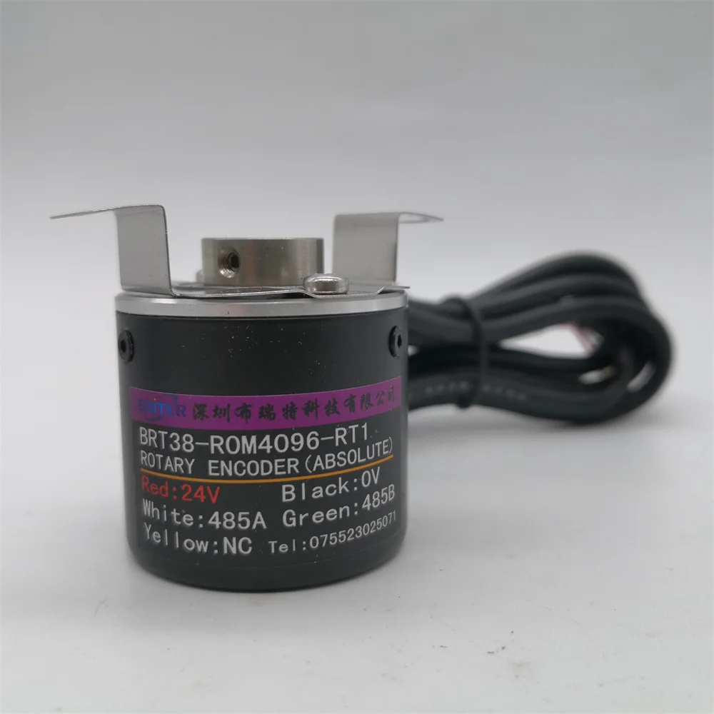 Brt38m-rom4096d1-dc24 Rotary Encoder 8mm Blind Shaft Rs485 24v - Buy ...