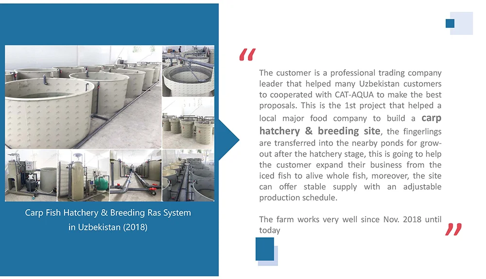 Recirculating Aquaculture System (RAS) Fish Tank for Lab Room