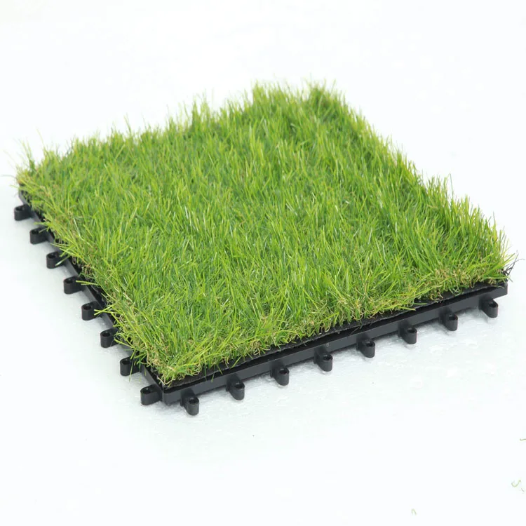 Wholesale Garden Grass Tiles Wpc Interlocking Artificial Grass Decking ...