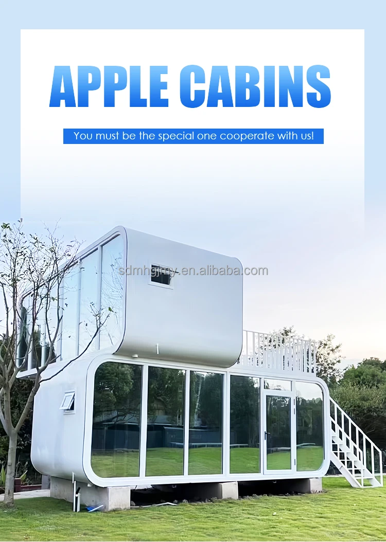 High Cost-Effective 20Ft 40Ft Portable Tiny House Mobile Working House ...