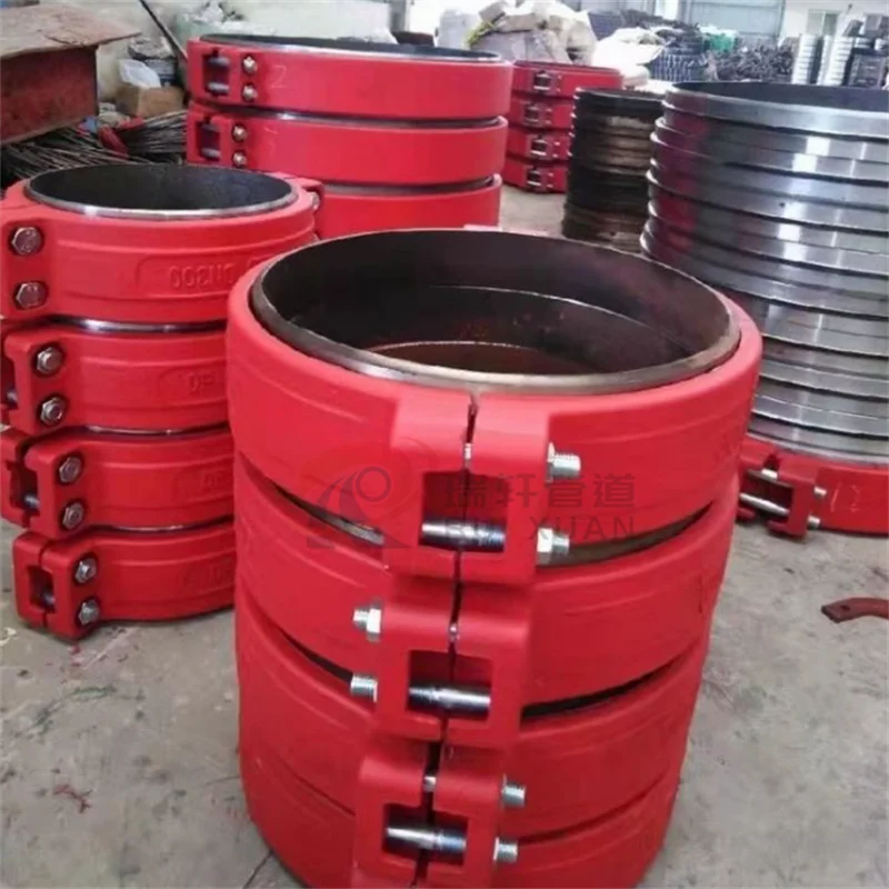 4'' Fire Protection System Ral3000 Ductile Iron Grooved Mechanical Tee ...