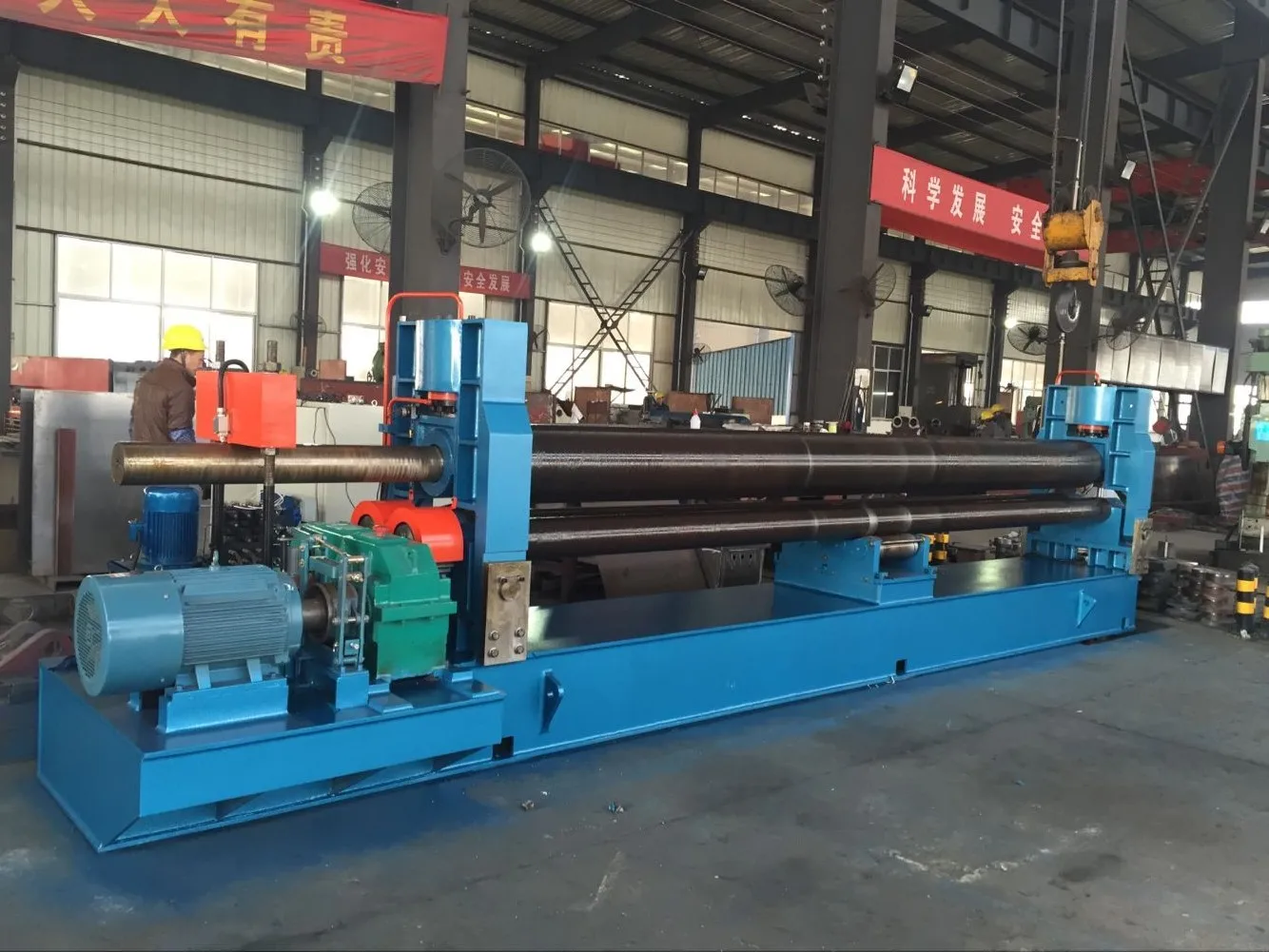 Hydraulic Plate Universal Sheet Metal Rolling Roller Bending Machine ...
