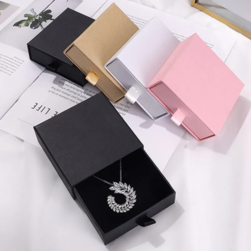 Custom Packaging Multiple Use Jewelry Packaging Box For Necklace ...