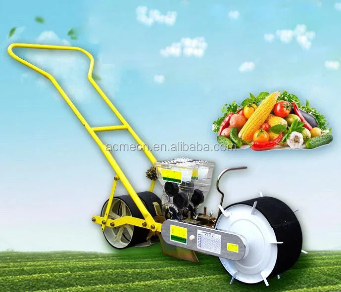Hand Push Seeder Onion Seeds Planting Machine Farm Onion Seeder Machine ...