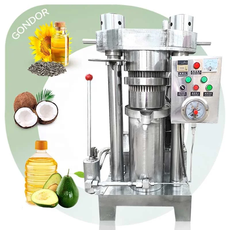 Commercial Hydraulic Olive Avocado Sesame Cocoa Butter Presser Press ...