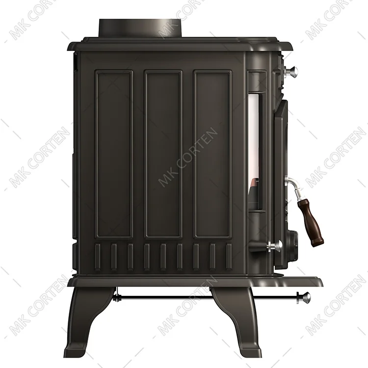 Indoor Wood Burning Stove Wood Burning Fireplace Freestanding Indoor ...