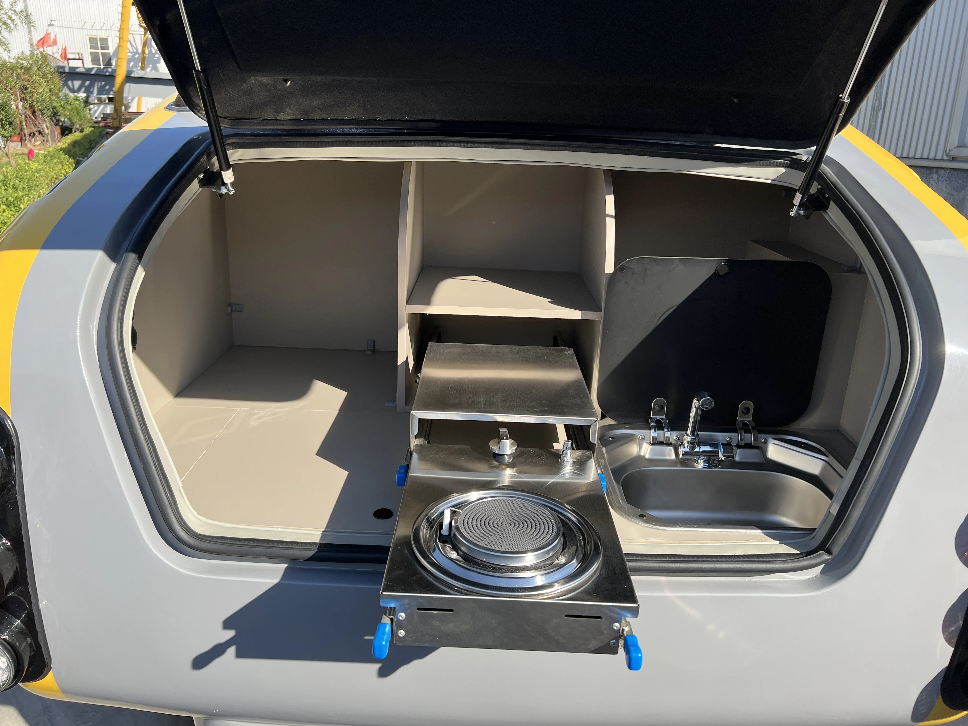 Hybrid Off Road Caravan Australian Standards Hard Top Small Teardrop ...