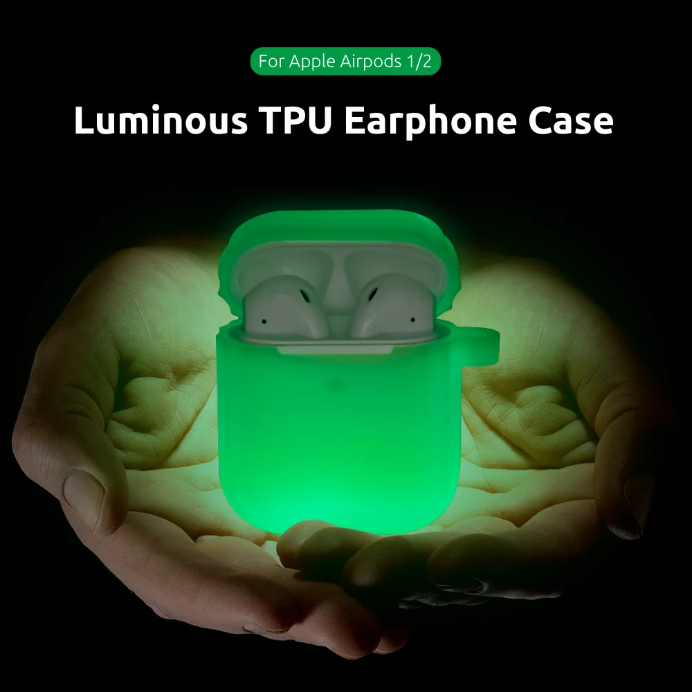 Wholesale Fashion Glowing Dark Luminous Silicone Earphone Protection ...