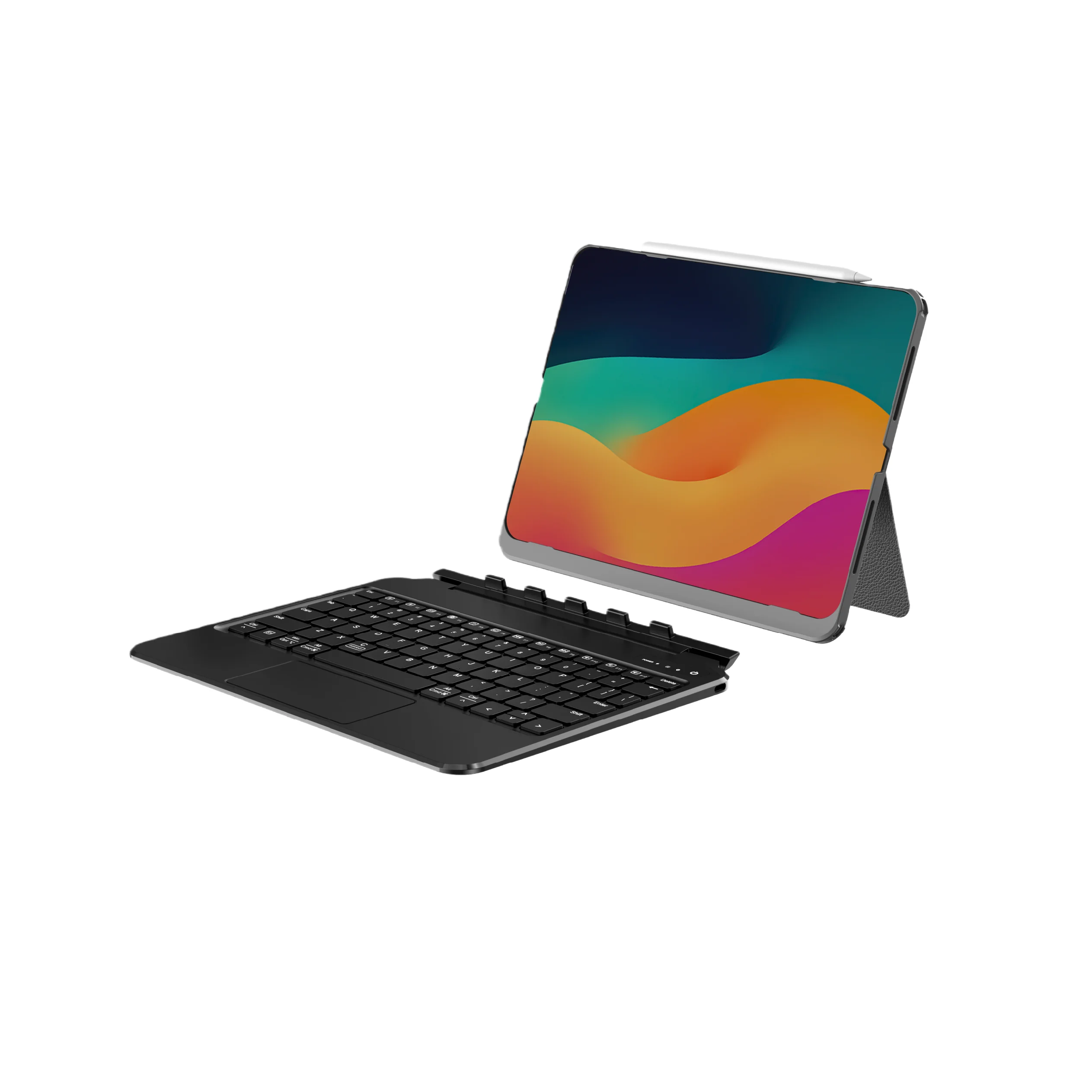 2026 RGB Magic Keyboard Tablet Stand Big Battery Floating Wireless ...