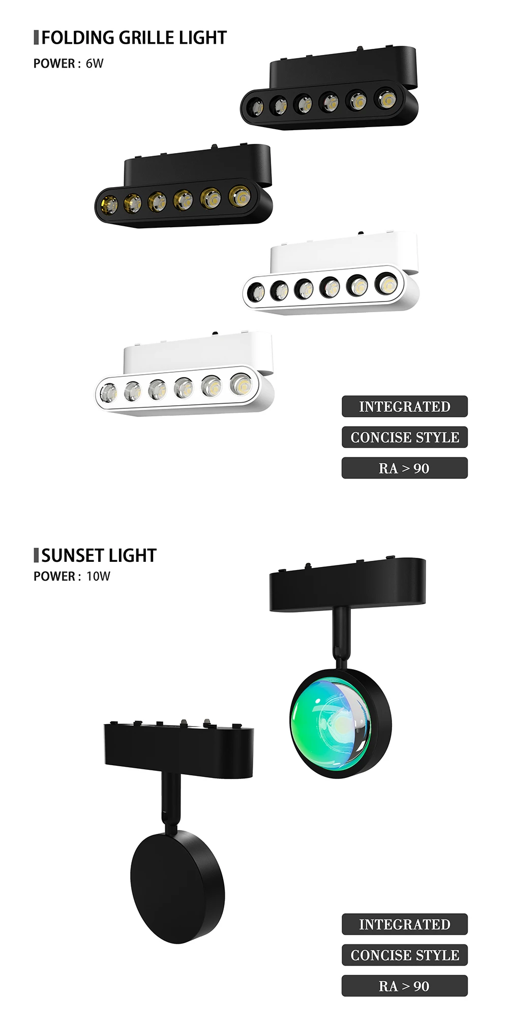 Modern Spotlight 48V LED Track Lights - Ultra Slim Magnetic System