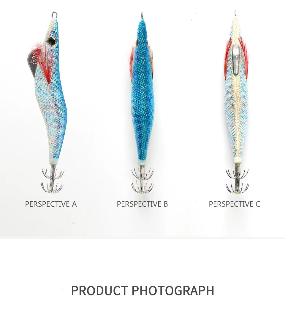Letoyo High Quality Squid Jig For Fishing Squid Lure Jig #3.5 Egi ...