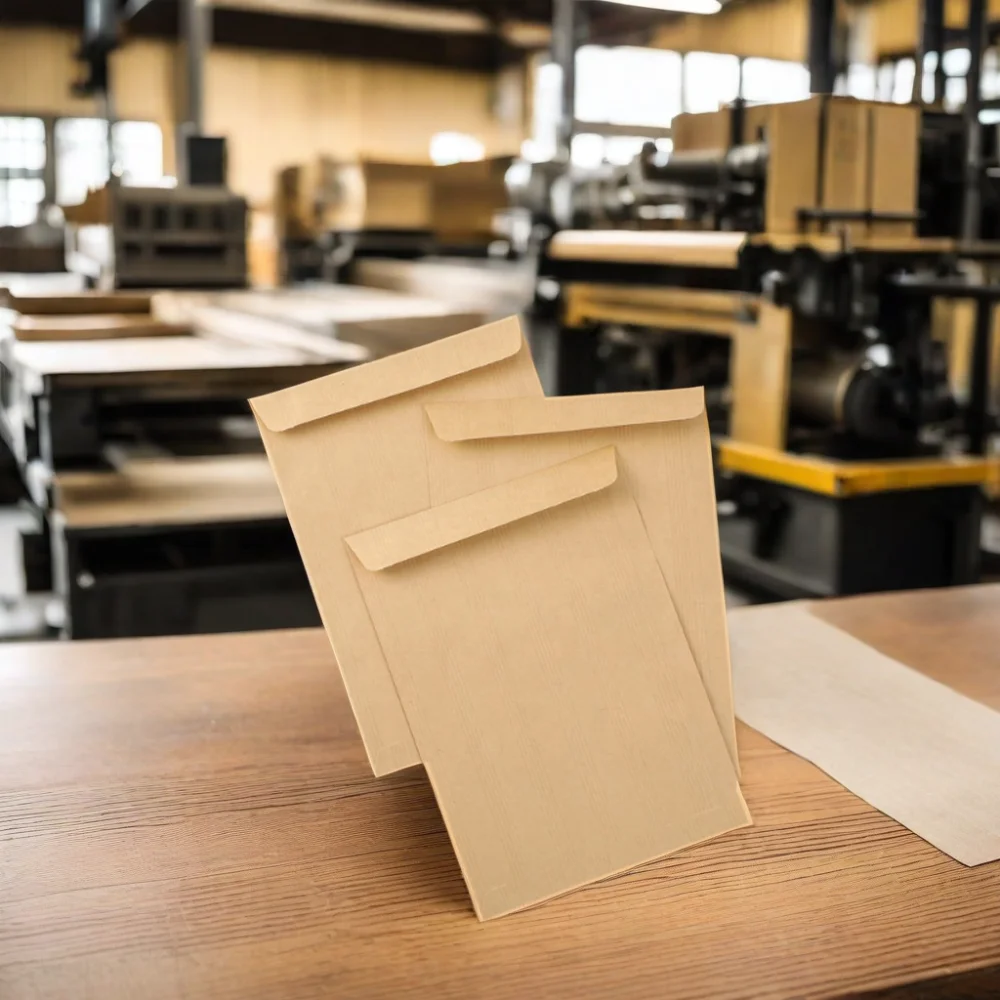 Ribbed Kraft Paper Manila Envelope Premium Quality Paper Products ...