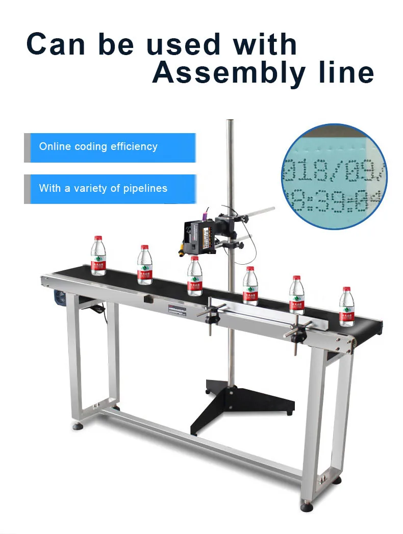 12.7mm Image Picture Qr Code Serial Number Portable Mask Online Printer ...