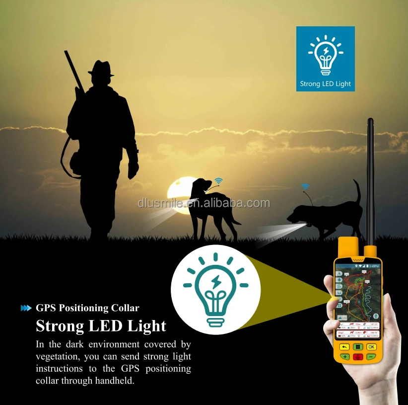 Wholesale Custom New IP67 Waterproof Hunting Dog Collar