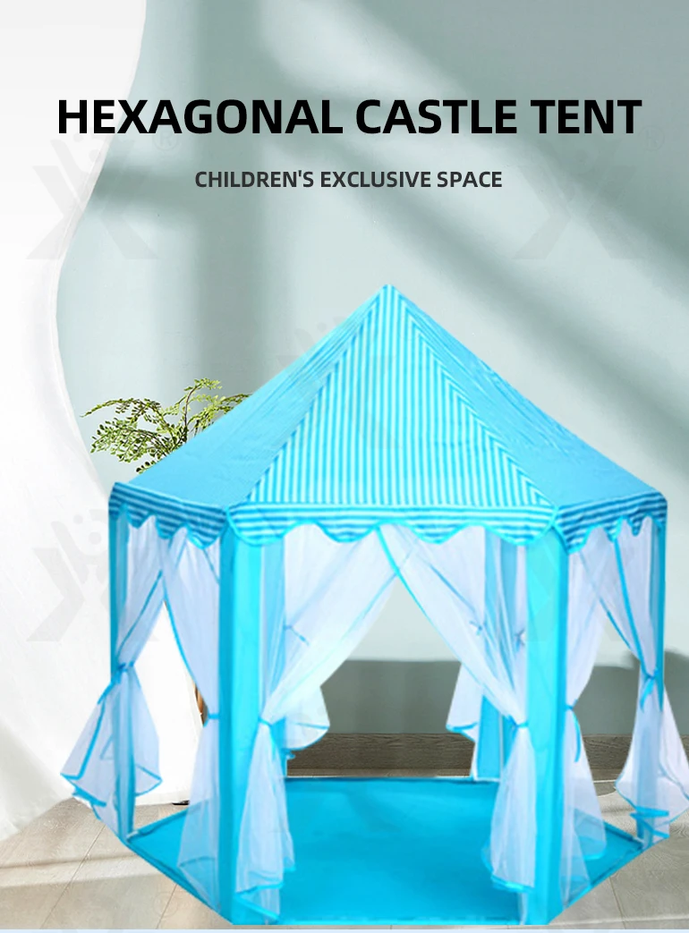 Chengji Play Tent Playhouse Toy Castle Pop up Tent Kid Foldable Indoor ...