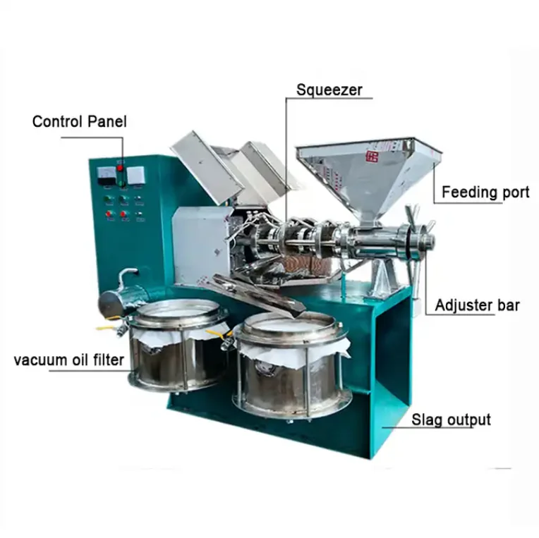 70-100KG/H Coconut Oil Making Machine Olive OilPress Machine Oil ...