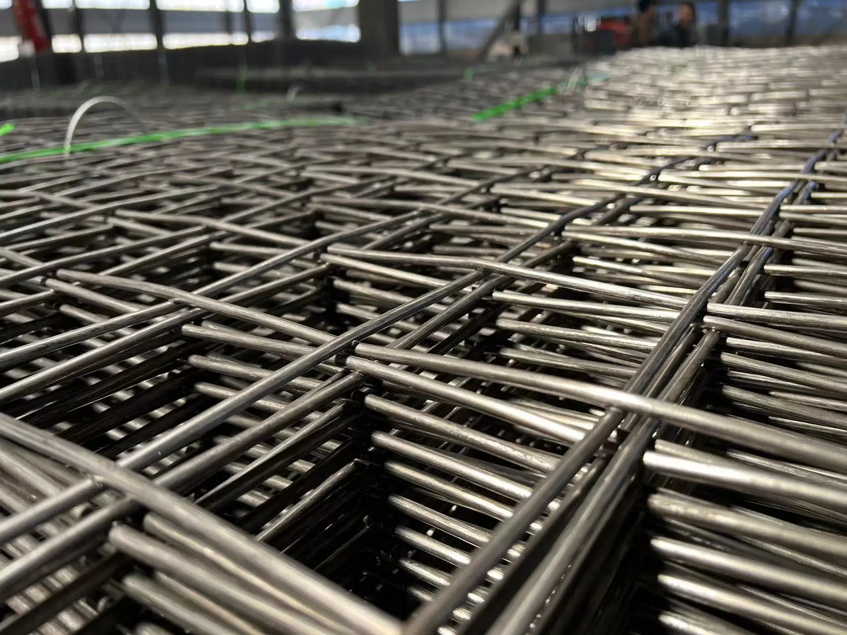 Industrial Welded Wire Mesh Fence Panel 3d Galvanized Welded Wire Mesh ...