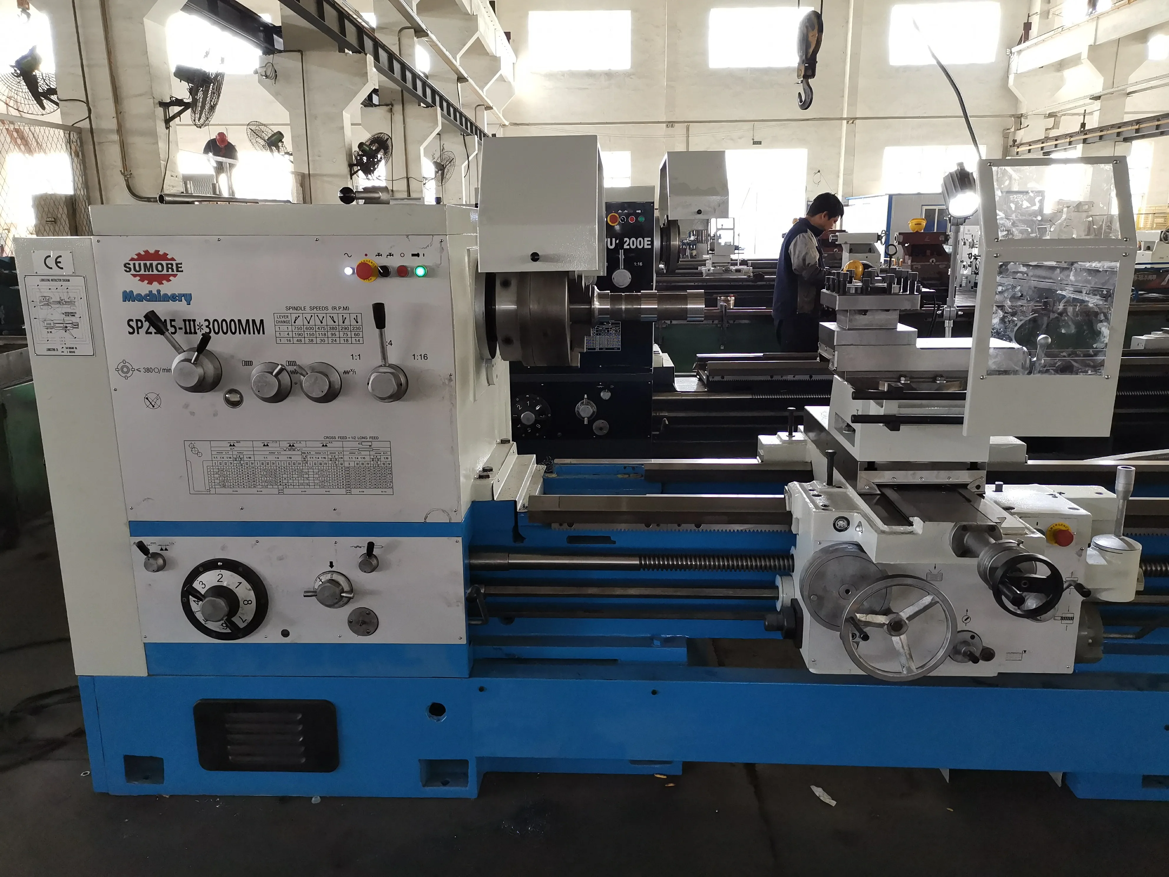 Cw61160 Tour Torno Machine Horizontal Universal Lathe Machine Lath ...