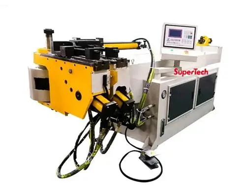 SuperTech DW63NC Stainless Steel Hydraulic Pipe Bending Machine NC ...