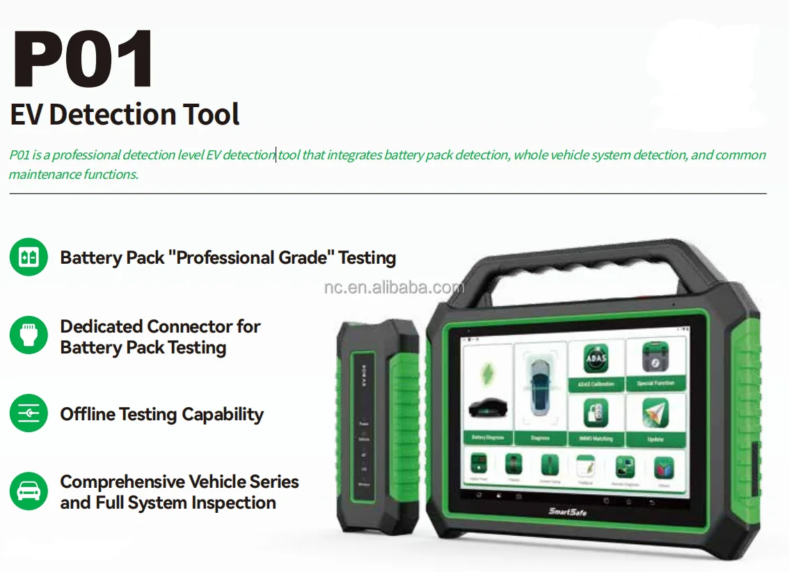 New Energy Vehicle Car Scanner EV P01 for TESLA & BYD