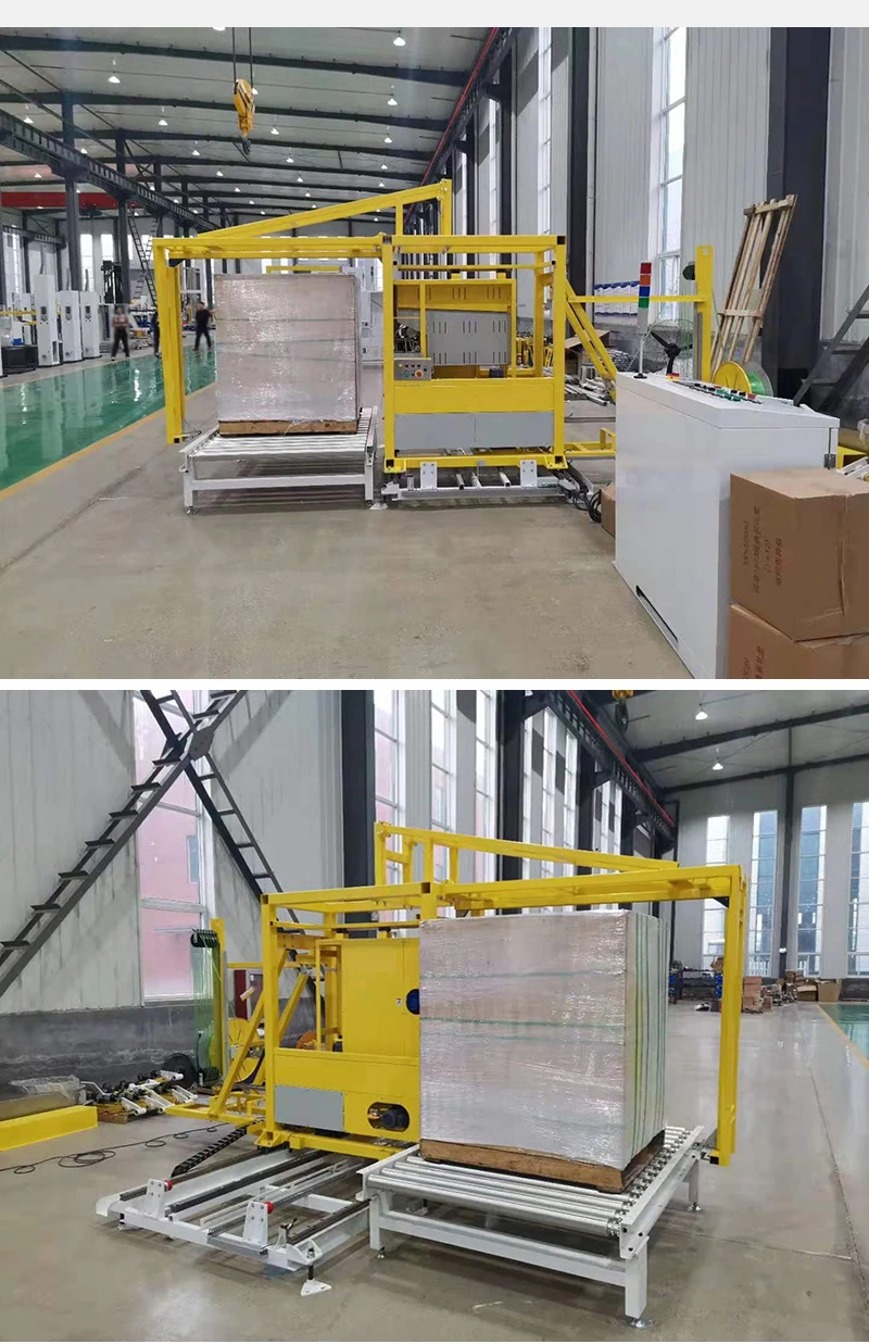 Pallet Strapping Machine Side Wrapper Pp Belt Strapping Machine - Buy ...
