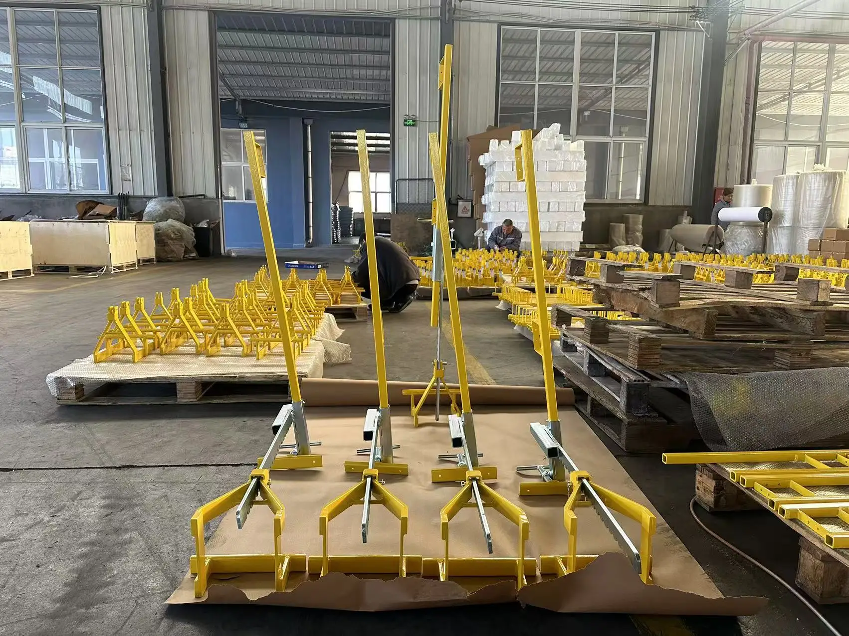 Commercial Roof Fall Protection Parapet Wall Guardrail System ...