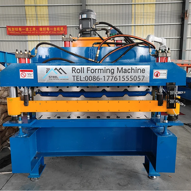 Roof Use R101 Ibr Profile Sheet And Glazed Tile Double Layer Roof ...