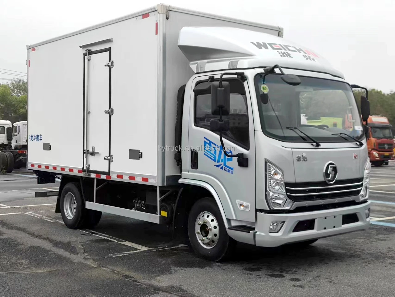 18 Cubic Frozen Insulated Food Transport Refrigerated Truck - Buy ...