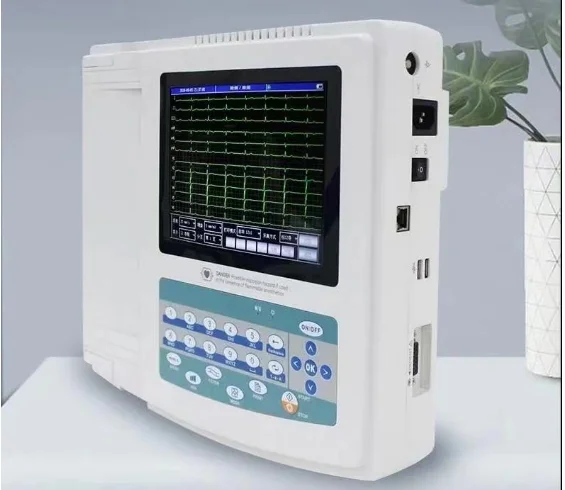 Monitor 12 Channel Ecg Electrocardiogram Ecg Machine With Touch Screen ...