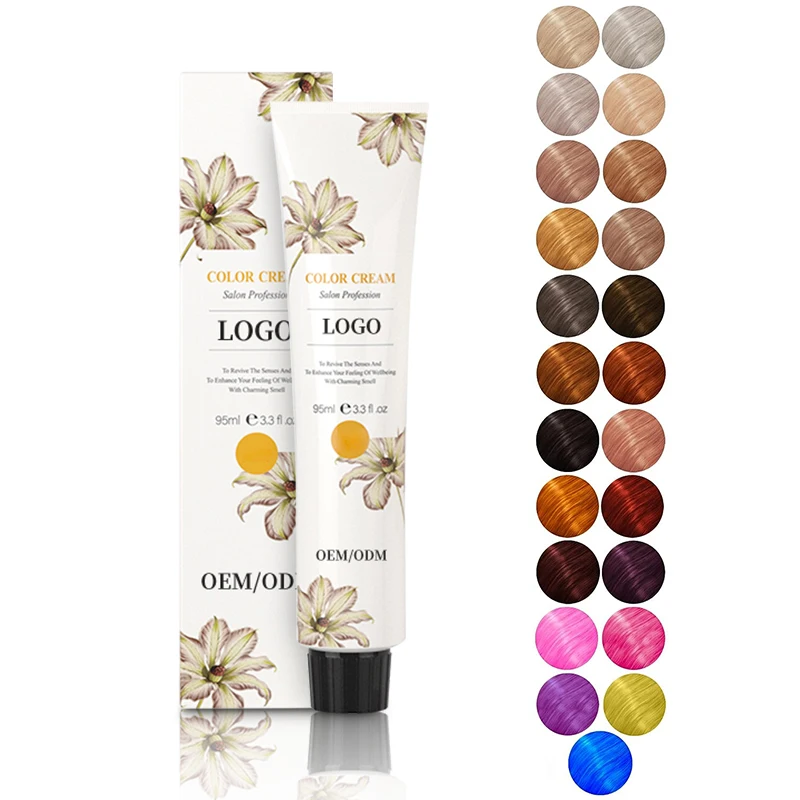Diwei Hair Color dye Professional Hair Color Cream Hair Dye Packaging ...