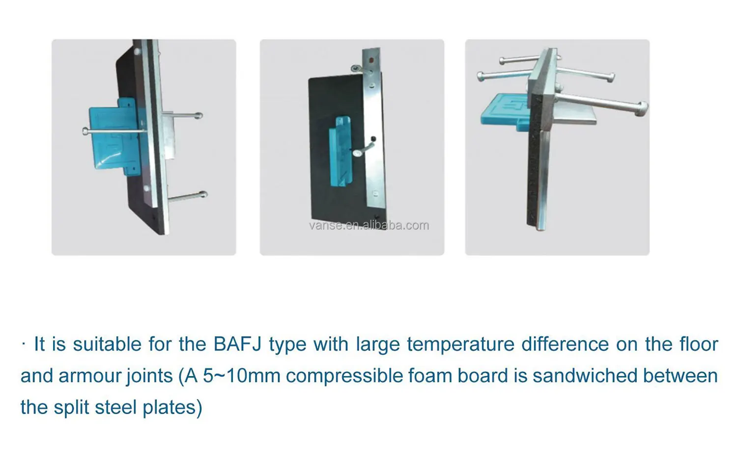 Galvanized Armoured Joint Transflex Tile Expansion Concrete Armour ...