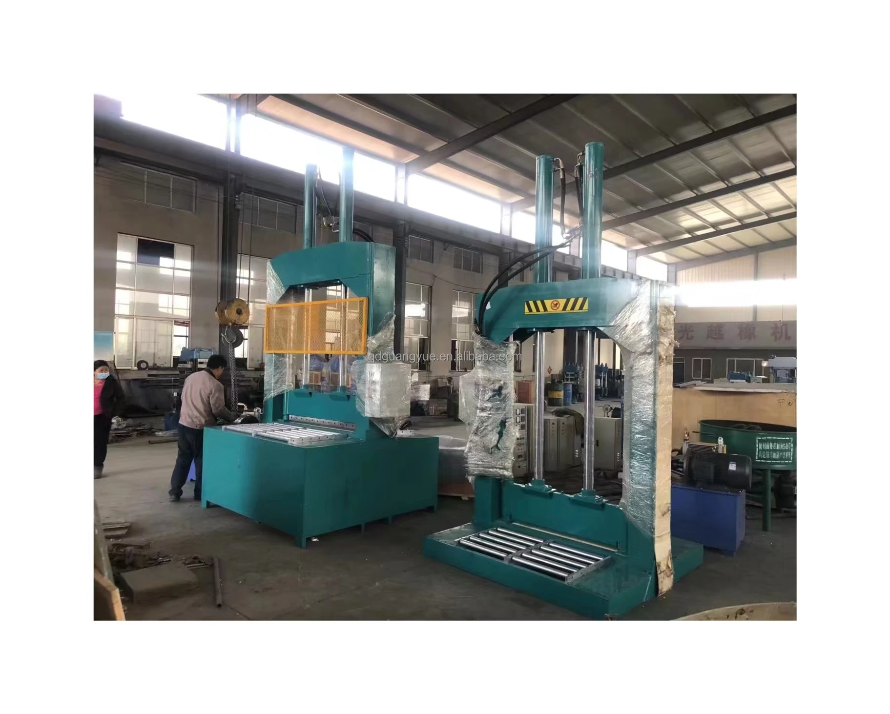Single Knife Synthetic Rubber Slice Hydraulic Cutting Machinery