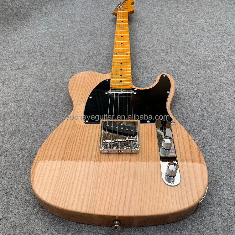 Factory Wholesale Popular Maple Neck Natural Right Hand Cutaway 6 ...