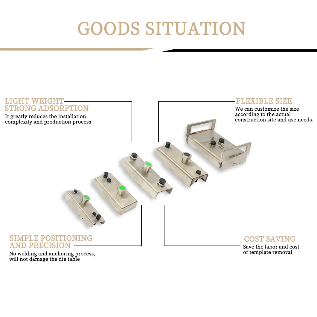 Precast Concrete Magnets - Shuttering Magnet Formwork System