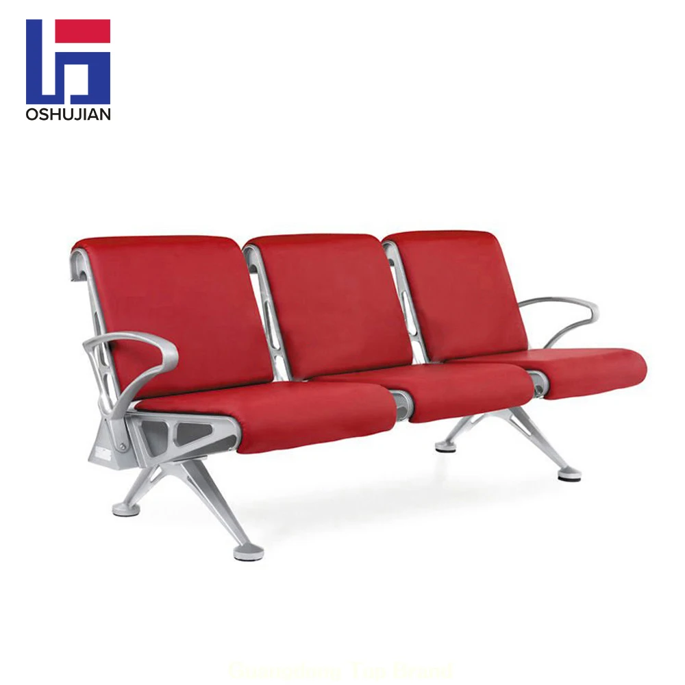 Luxury Airport Waiting Room Beam Seating Furniture Hospital Pu Cushion ...