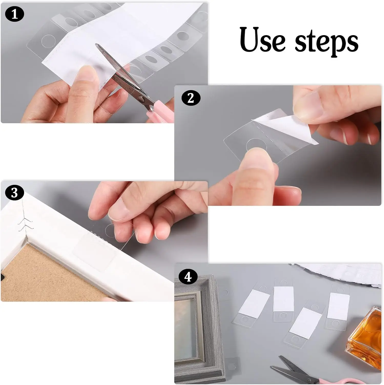 Custom Round Hole Hang Tags Heavy Duty Display Hang Tabs Self-Adhesive ...