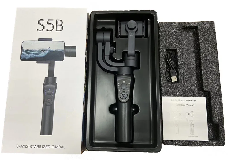 Wholesale Low Price Gimbal Stabilizer S5b 3-axis Blue Tooth App ...