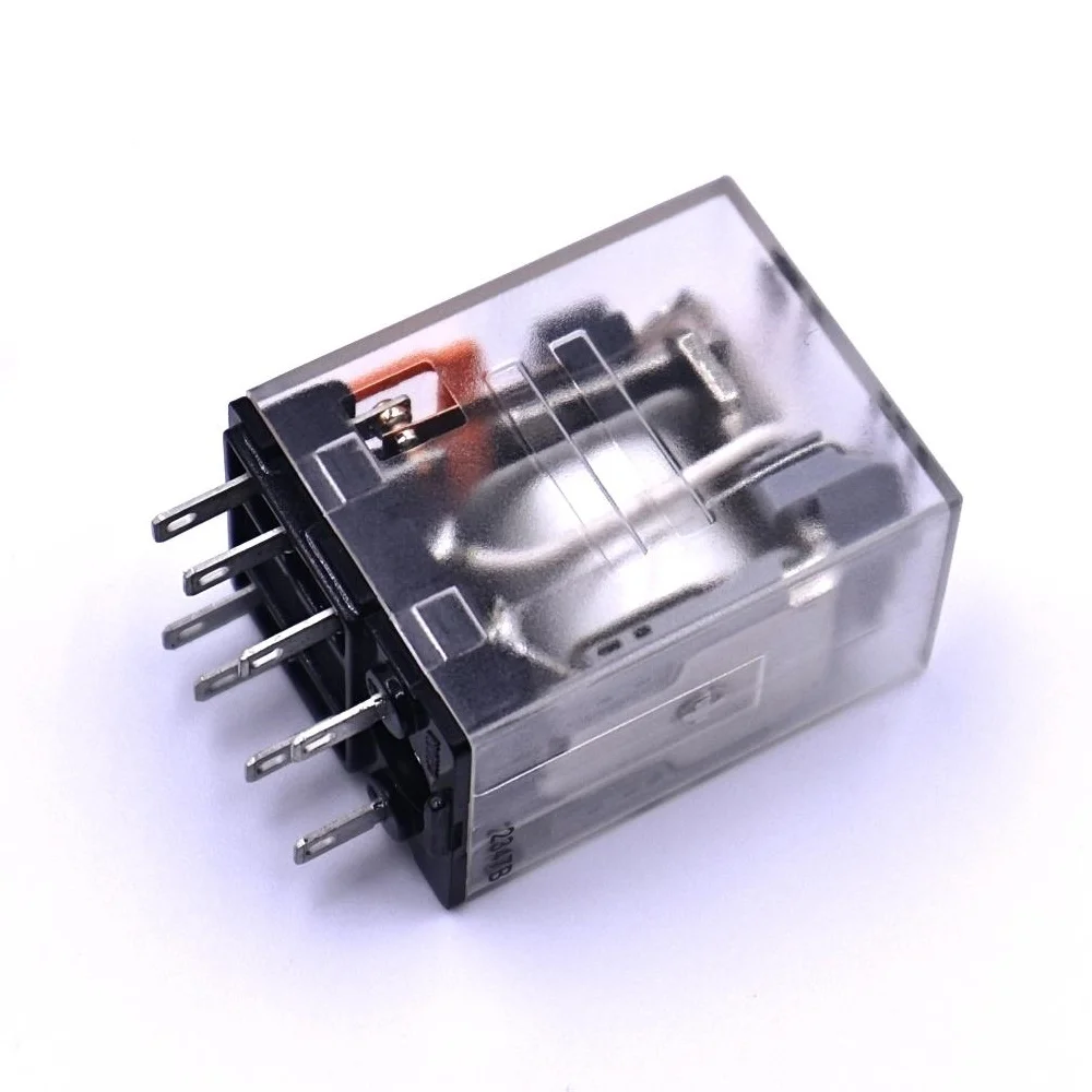 Dhmy5-2c5d-dc24v Industrial Relay 10a Pcb 110v Power Relay 12v New ...