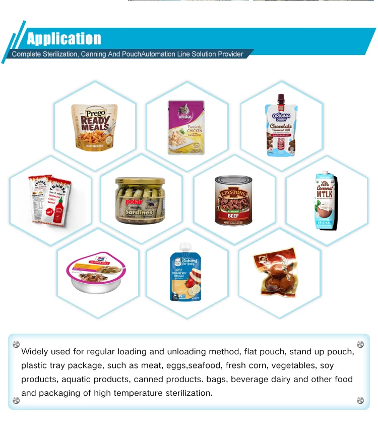 Industrial Retort Processing Machine Sardine Fish Tuna Canning ...