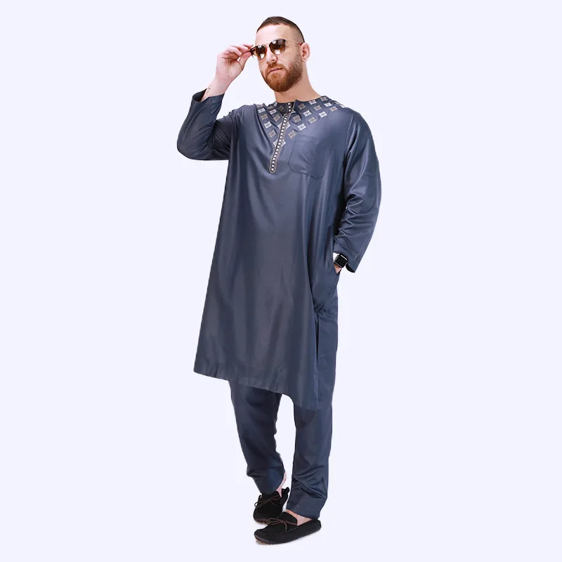 Alibaba.com: Middle East men's Arabic toga, long sleeve traditional ...