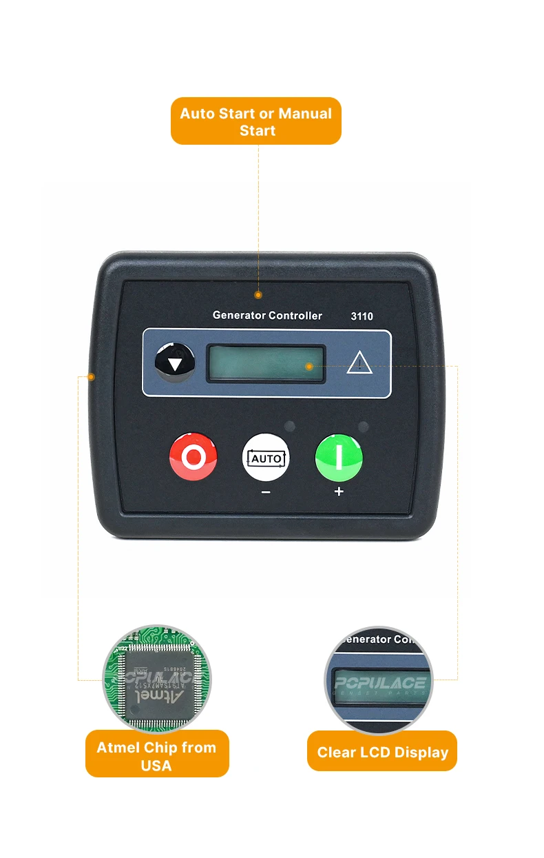 controller Populace Dse 3110 generator control panel Dse 3110 module ...