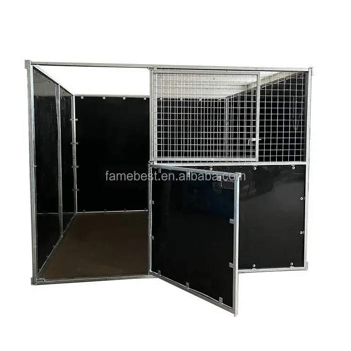 Galvanized Horse Box Stable Barn Roof Shelter - Buy Stable Doors For ...